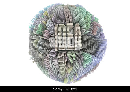 Keyword of Idea. Background abstract, geometric structure block shape ...