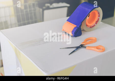 shipping and delivery concept - close up of young male postman giving ...