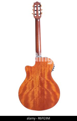Backside of a guitar Stock Photo - Alamy