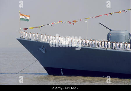 Navy review, bombay mumbai, maharashtra, india Stock Photo - Alamy