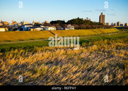Miyazaki, Kyushu, Japan: Cityscape with Oyodo River Stock Photo - Alamy