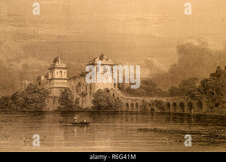 Jahaz Mahal, Mandu, Dhar, Madhya Pradesh, India Stock Photo - Alamy