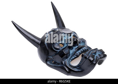 Japanese Noh Theatre Mask, Hannya Stock Photo - Alamy