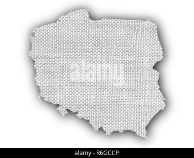 map of poland on texturer Stock Photo - Alamy