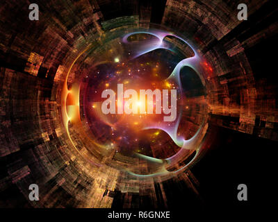 Cool Radial Fractal Texture Stock Photo - Alamy