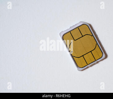 Fast internet connection. SIM card rocket flying on dark blue ...