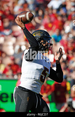 October 27, 2018 Arizona State Sun Devils linebacker Merlin Robertson ...