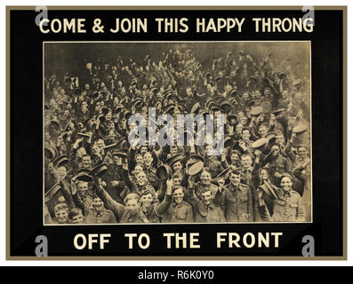 First World War British recruitment poster, circa 1915 Stock Photo - Alamy