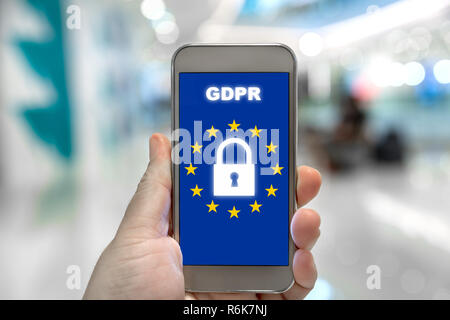 GDPR. Data Protection Regulation with Cyber security and privacy ...