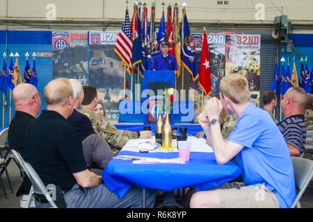 U.S. Army Col. Travis McIntosh, 10th CAB Commander, finishes his final ...