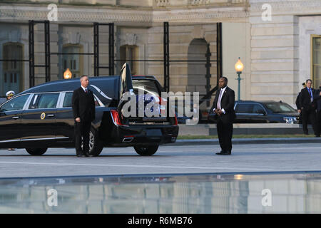 President Bush State Funeral Arrival Ceremony (Image 4 of 5 Stock Photo ...