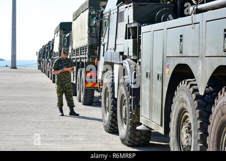 HURST POINT “RORO” London, UK ship arrival at Alexandroupolis Sea- Port ...
