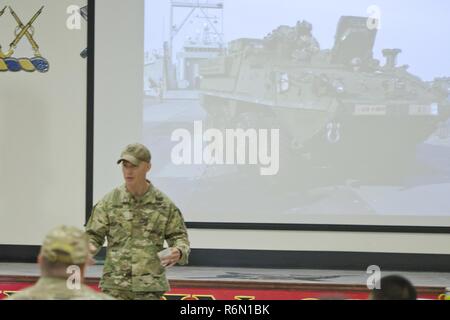 U.S. Army Maj. Stoney L. Portis, former commander of Troop B, 3rd ...
