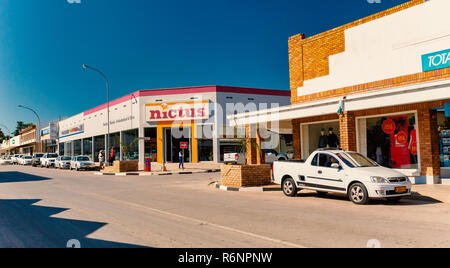 Namibia, Oshikoto Region, city of Tsumeb, St Barbara Church Stock Photo ...