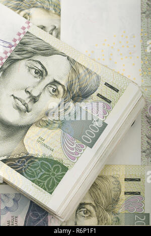 Czech crowns, Kc, banknotes, money, currency, May 12, 2023. (CTK Photo ...