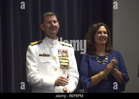 U.S. Navy Vice Adm. Walter E. Carter Jr., superintendent for the U.S ...