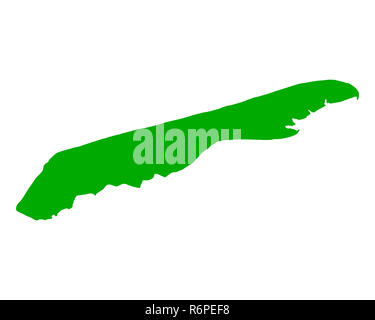 Map of Terschelling Stock Photo - Alamy