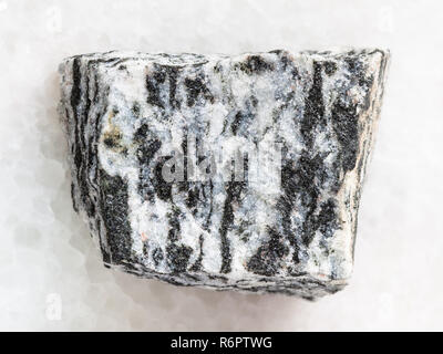 Close Up of Migmatite Metamorphic Rock. Natural Background, Swirly Rock ...