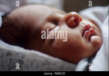 New born male Stock Photo - Alamy