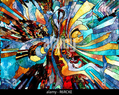 Virtual Color Division Stock Photo - Alamy