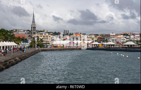Cruise Ship Terminal, Fort-de-France, Martinique, French Antilles, West ...