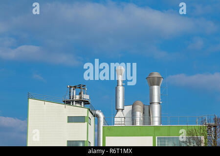 Industrial plant, starch factory Stock Photo - Alamy