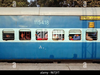 Indian Train Side View