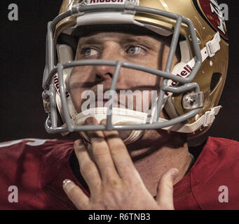 San Francisco 49ers long snapper Taybor Pepper (46) first half of an ...