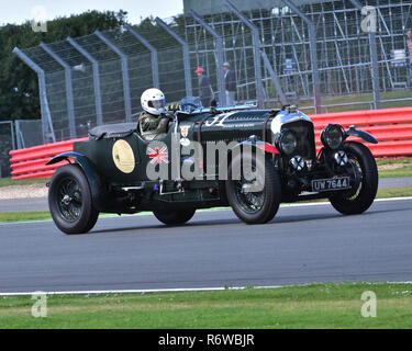 A vintage Stanley Mann racing Bentley, on Static Display at the 2016 ...