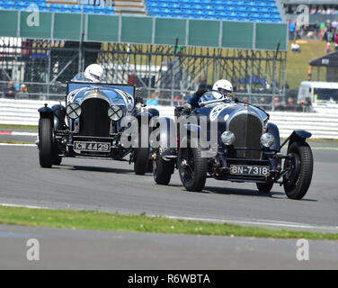 Jock MacKinnon, Bentley 3 litre tourer, BN 7318, Kidston Trophy ...