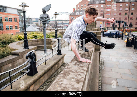 Freerunner in the City Stock Photo - Alamy