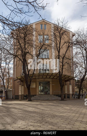 PLOVDIV, BULGARIA - DECEMBER 30 2016: Building of Plovdiv University ...