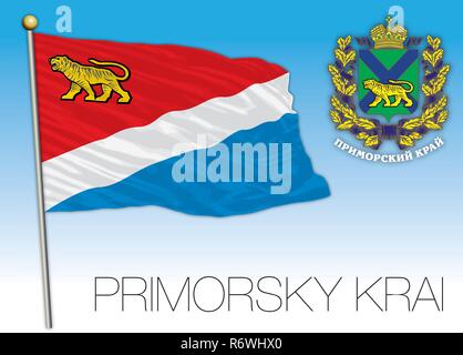 Emblem of Primorsky Krai, province of Russia Stock Vector Image & Art ...