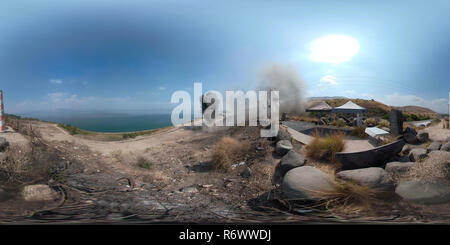 360° view of Sea of Galilee - Alamy