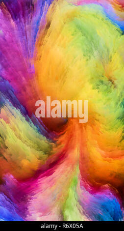 Secrets of Colorful Paint Stock Photo - Alamy