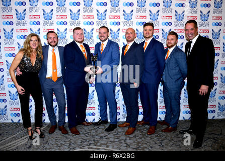 Sands United football team attending the Pride of Sport Awards 2018 at ...
