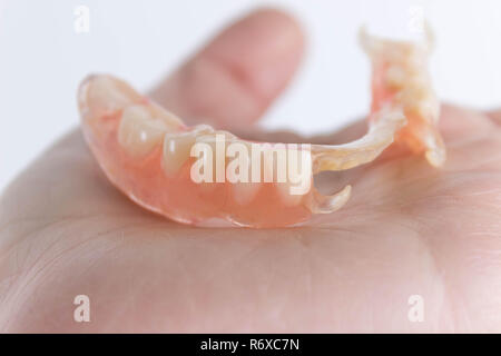 flexible nylon denture Stock Photo - Alamy