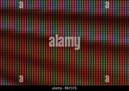 Close up picture of RGB television screen Stock Photo - Alamy
