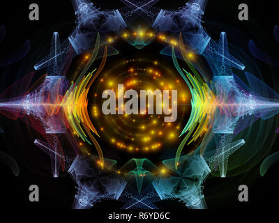 Unfolding of Radial Oscillation Stock Photo - Alamy