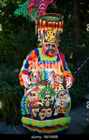 Chinelos are a kind of traditional costumed dancer which is popular in ...