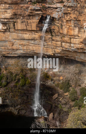 The Nieuwoudtville Waterfall, on the Doorn River eroding the Table ...