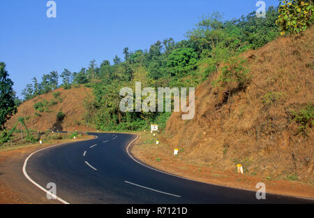 Parshuram Ghat Road From Panaji To Mumbai Bombay, Maharashtra, India ...