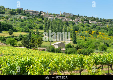 France, Vaucluse, village of Le Crestet Stock Photo - Alamy