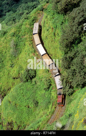Aerial view Neral Matheran mini toy heritage train , Matheran , Alibag ...