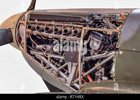 Closeup of Royal Air Force Merlin helicopter tail rotor Stock Photo - Alamy