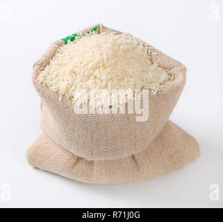 bag of white long grained rice Stock Photo - Alamy