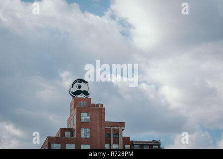 The Natty Boh Tower, in Canton, Baltimore, Maryland Stock Photo - Alamy