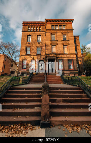 Stairs and houses in Spring Garden, Philadelphia, Pennsylvania Stock ...