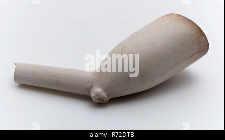 Pipe bowl, white baking clay, pipe head soil found ceramic pipe ground ...