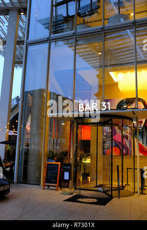 Bar 31 at The Shard London UK Stock Photo - Alamy